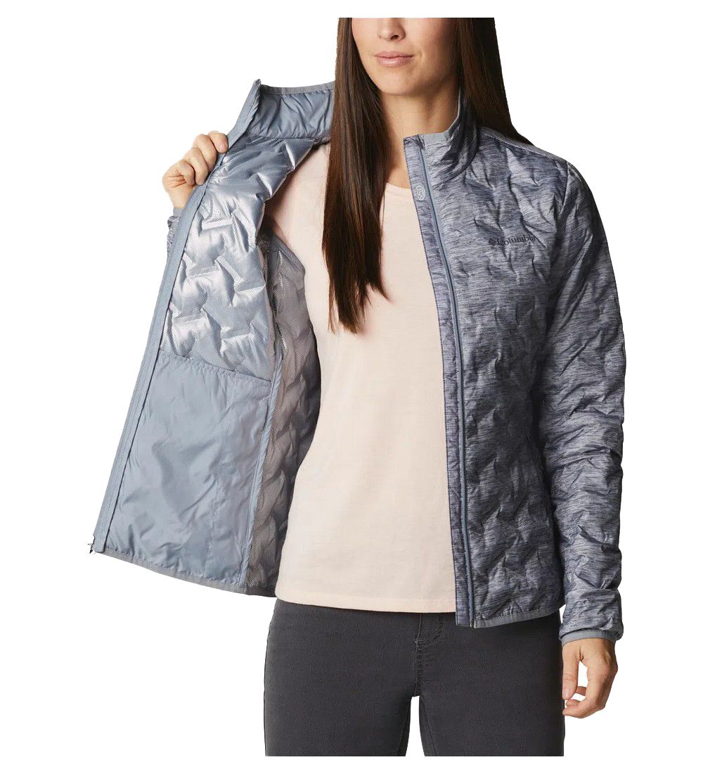 Campera De Pluma Con Capucha Columbia Delta Ridge Omni-heat Mujer - Tienda online de ...